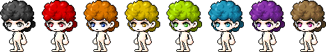 List of MapleStory Hairstyles and Face - AyumiLove