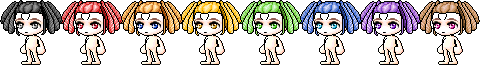 List of MapleStory Hairstyles and Face | AyumiLove
