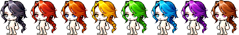 List of MapleStory Hairstyles and Face | AyumiLove
