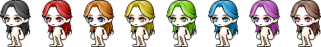 List of MapleStory Hairstyles and Face | AyumiLove