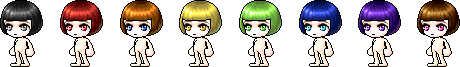List of MapleStory Hairstyles and Face | AyumiLove