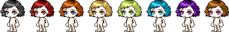 List of MapleStory Hairstyles and Face | AyumiLove