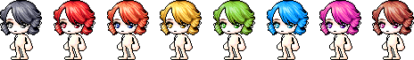 List of MapleStory Hairstyles and Face | AyumiLove