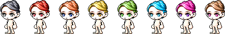 List of MapleStory Hairstyles and Face | AyumiLove