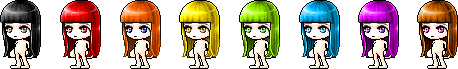 List of MapleStory Hairstyles and Face | AyumiLove