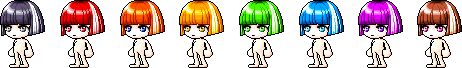 List of MapleStory Hairstyles and Face | AyumiLove