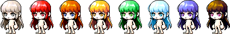 List of MapleStory Hairstyles and Face | AyumiLove