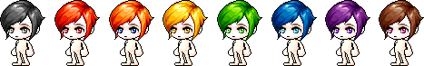 List of MapleStory Hairstyles and Face | AyumiLove
