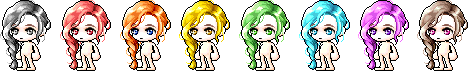 List of MapleStory Hairstyles and Face | AyumiLove