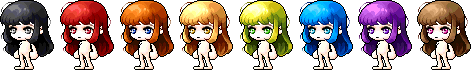 List of MapleStory Hairstyles and Face | AyumiLove