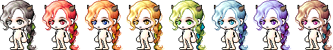 List of MapleStory Hairstyles and Face | AyumiLove