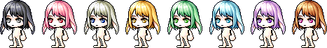 List of MapleStory Hairstyles and Face | AyumiLove