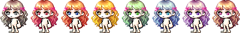 List of MapleStory Hairstyles and Face | AyumiLove