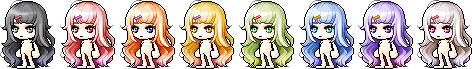 List of MapleStory Hairstyles and Face | AyumiLove
