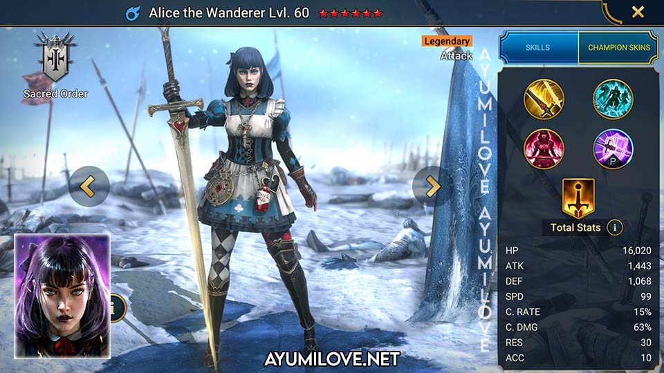 Alice the Wanderer | Raid Shadow Legends - AyumiLove