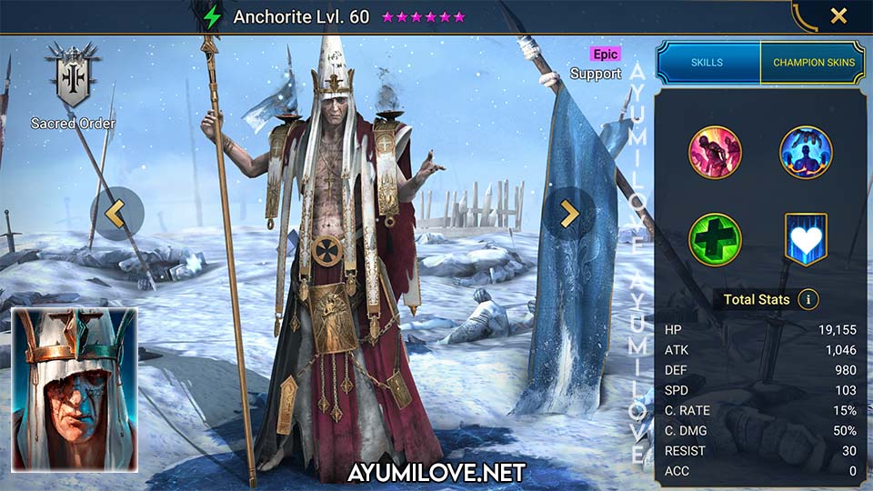 Anchorite | Raid Shadow Legends - AyumiLove Anchorite | Raid Shadow Legends - AyumiLove