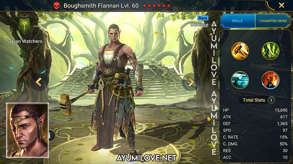 Boughsmith Flannan | Raid Shadow Legends - AyumiLove