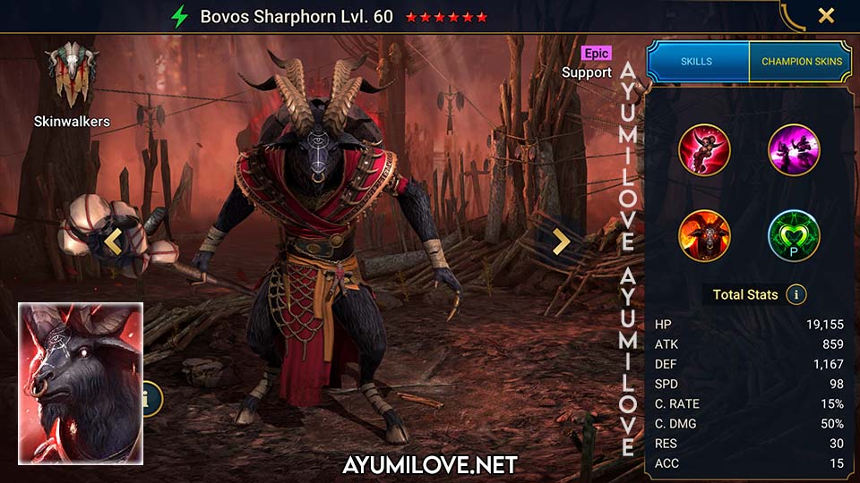 Bovos Sharphorn | Raid Shadow Legends - AyumiLove