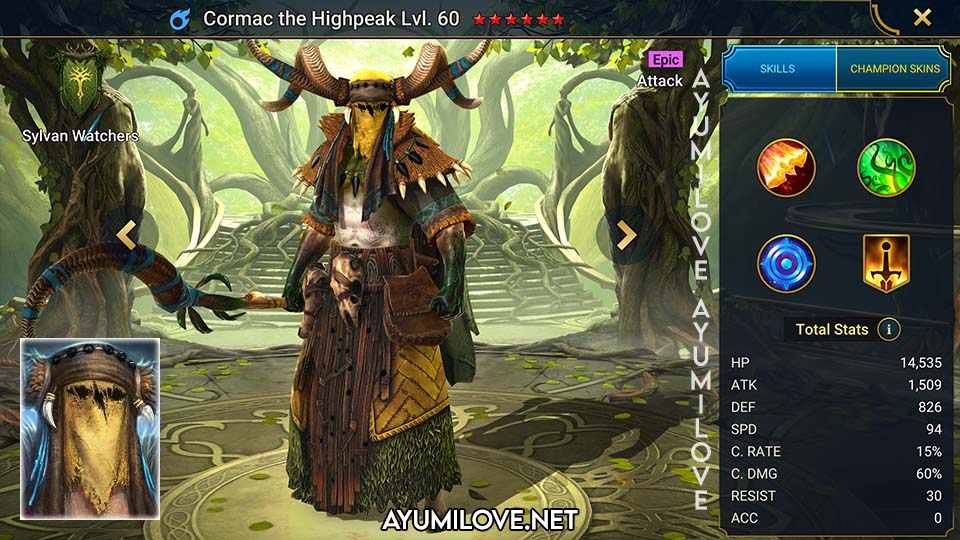 Cormac the Highpeak | Raid Shadow Legends - AyumiLove