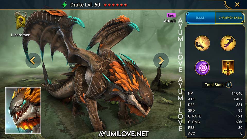 Drake | Raid Shadow Legends - AyumiLove