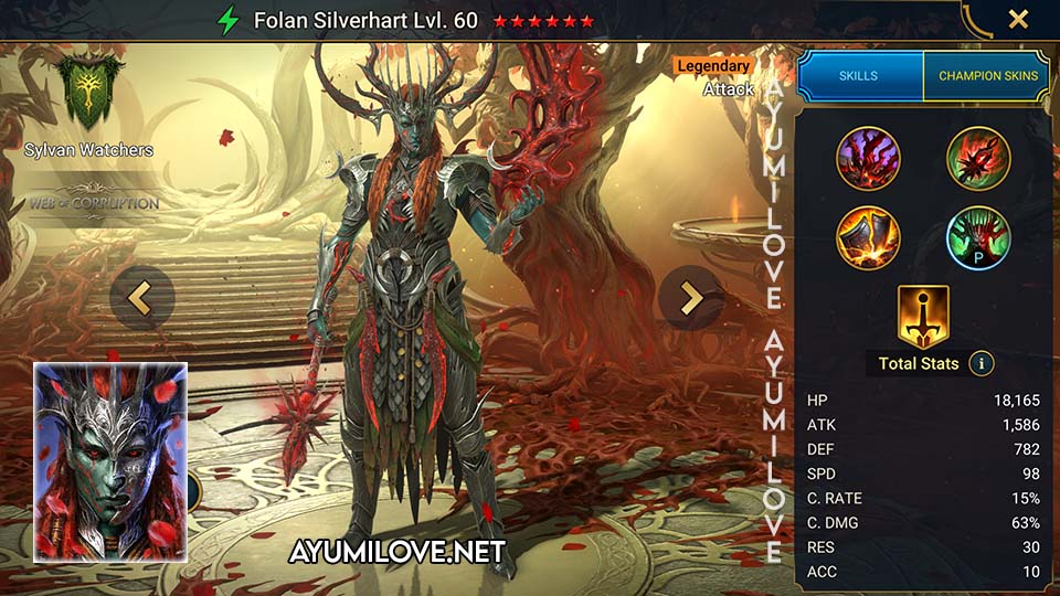 Folan Silverhart | Raid Shadow Legends - AyumiLove