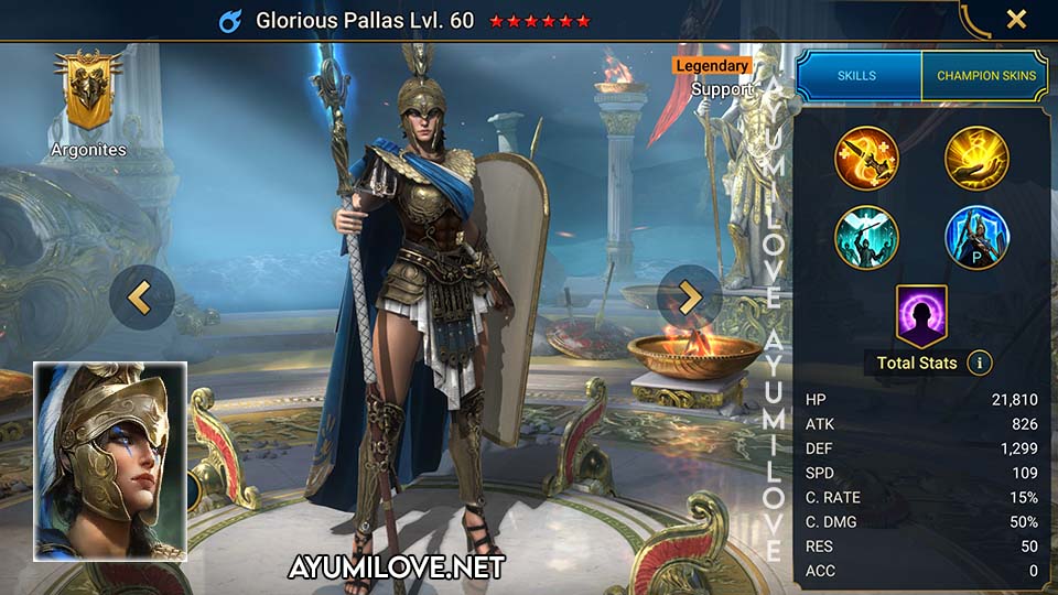Glorious Pallas Champion Lore | Raid Shadow Legends - AyumiLove