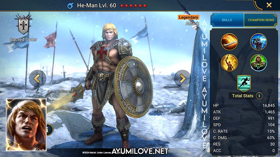 He-Man | Raid Shadow Legends - AyumiLove