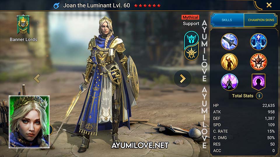 Joan the Luminant | Raid Shadow Legends - AyumiLove