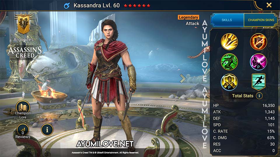 Kassandra | Raid Shadow Legends - AyumiLove