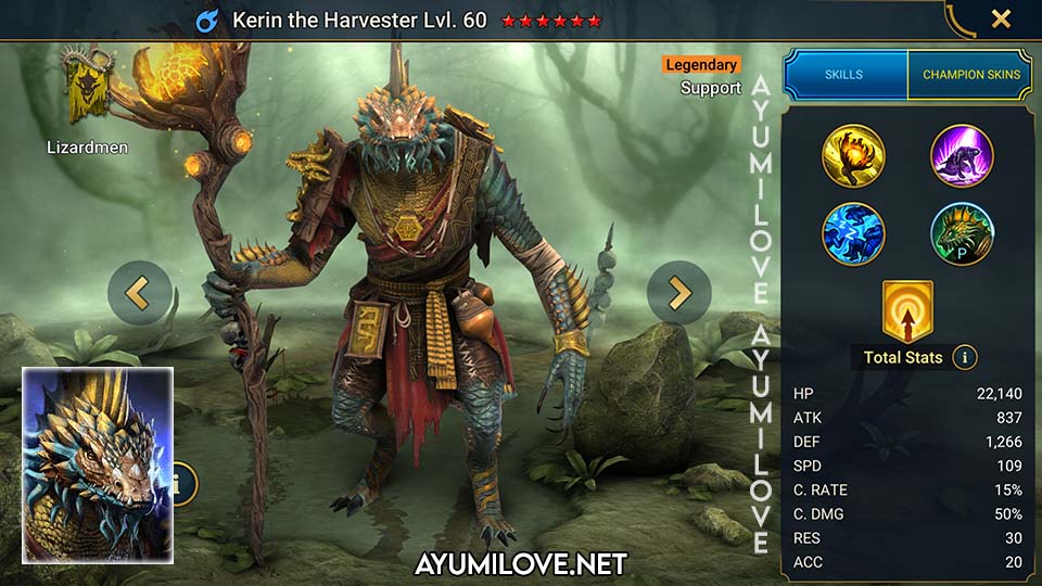 Kerin the Harvester | Raid Shadow Legends - AyumiLove