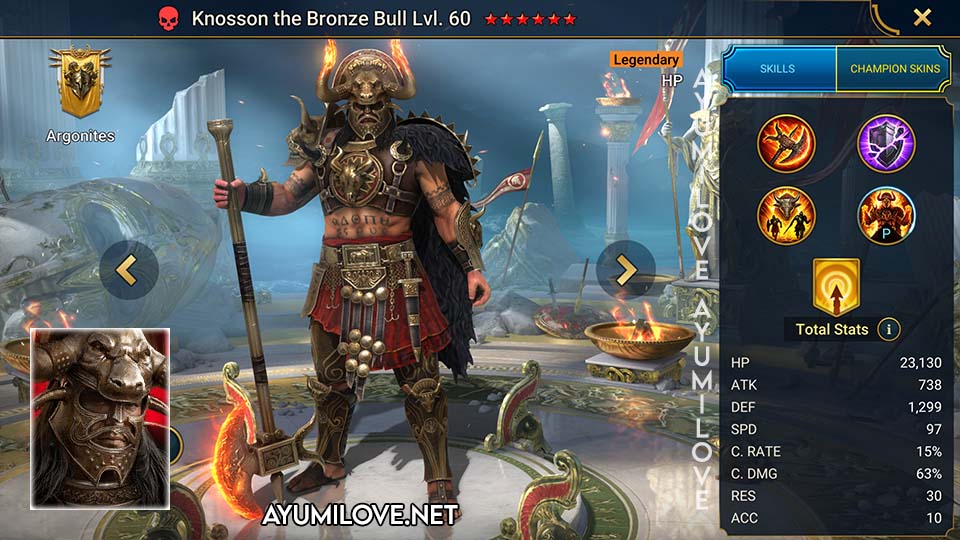 Knosson the Bronze Bull | Raid Shadow Legends - AyumiLove