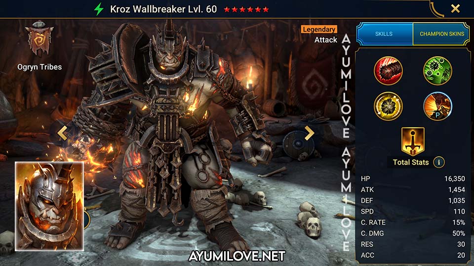 Kroz Wallbreaker | Raid Shadow Legends - AyumiLove