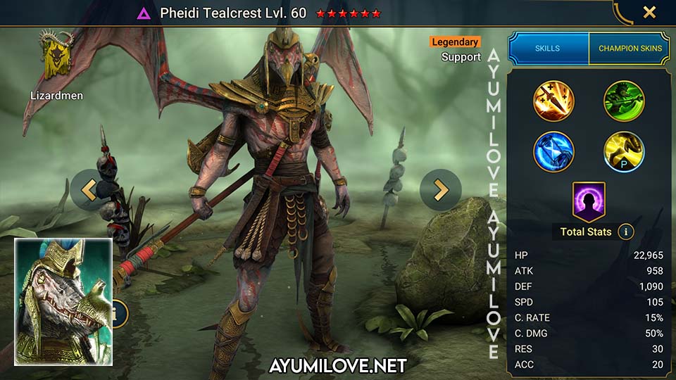 Pheidi Tealcrest | Raid Shadow Legends - AyumiLove