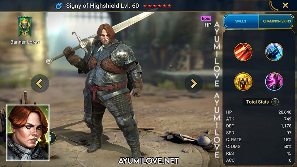 Signy of Highshield | Raid Shadow Legends - AyumiLove
