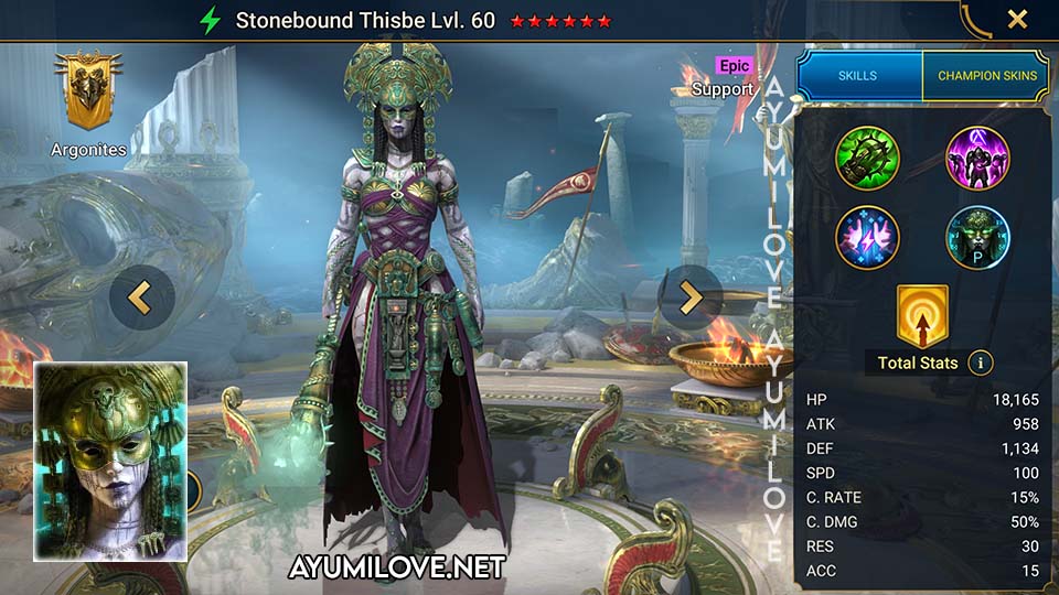 Stonebound Thisbe | Raid Shadow Legends - AyumiLove