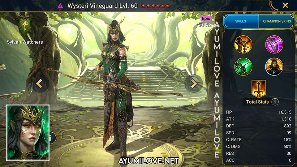 Wysteri Vineguard | Raid Shadow Legends - AyumiLove