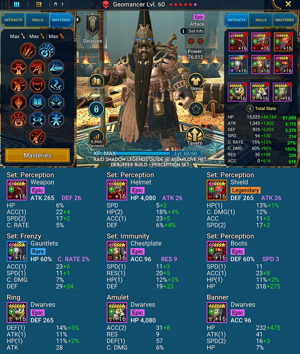 Geomancer | Raid Shadow Legends - AyumiLove