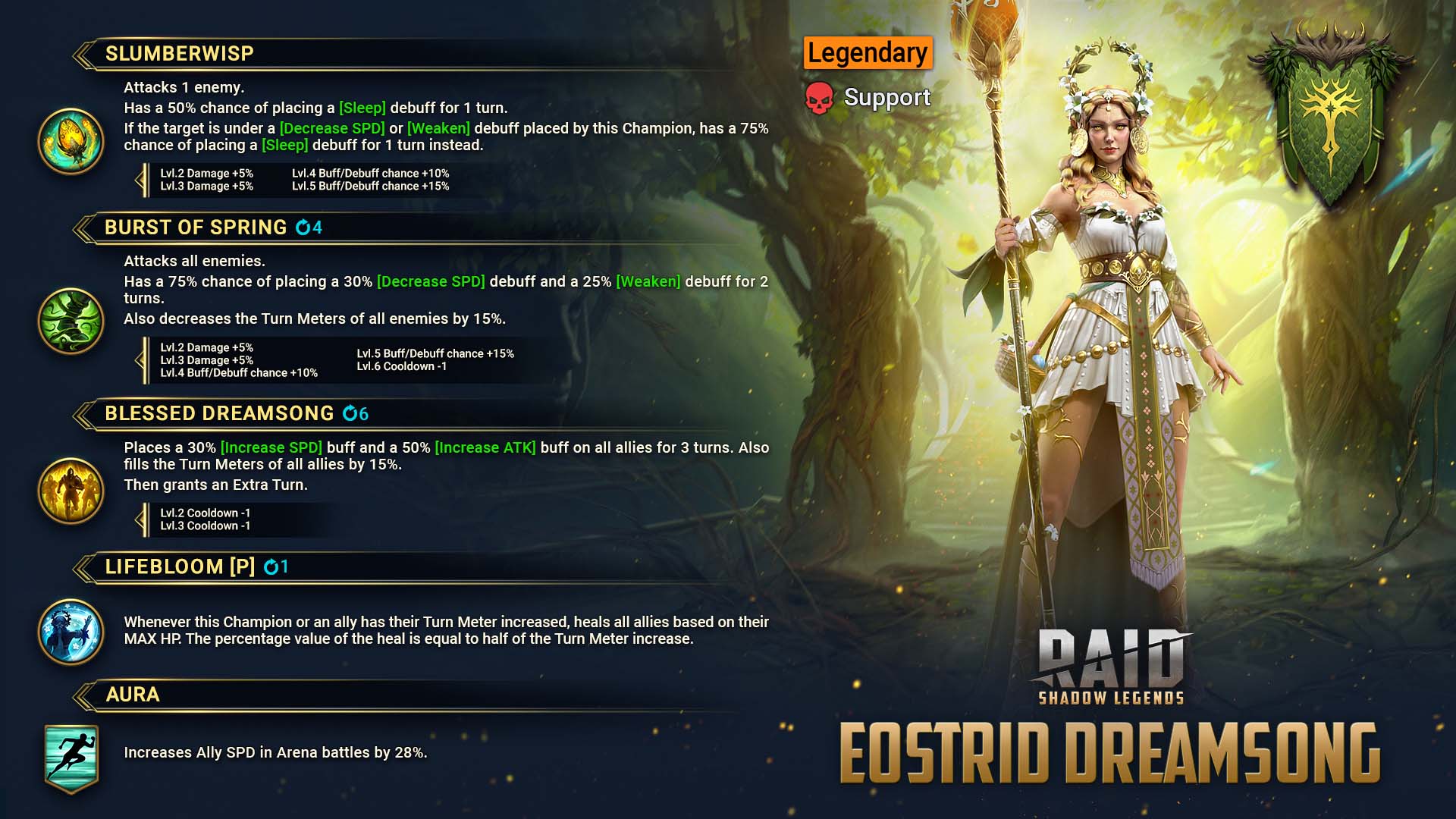 Eostrid Dreamsong | Raid Shadow Legends - AyumiLove