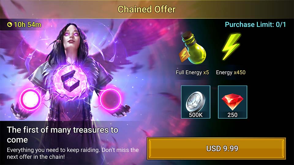 Raid Shadow Legends List of Offer Packs Guide - AyumiLove