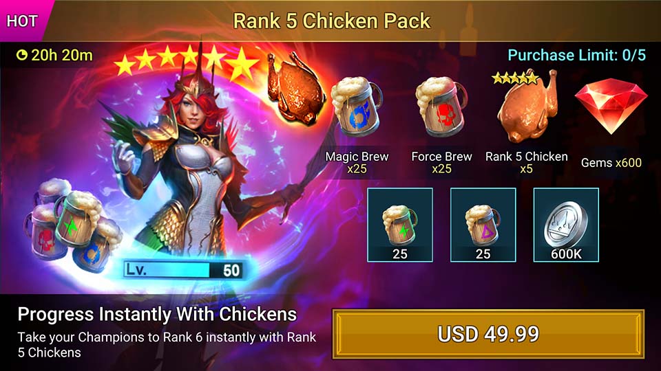 Raid Shadow Legends List of Offer Packs Guide - AyumiLove