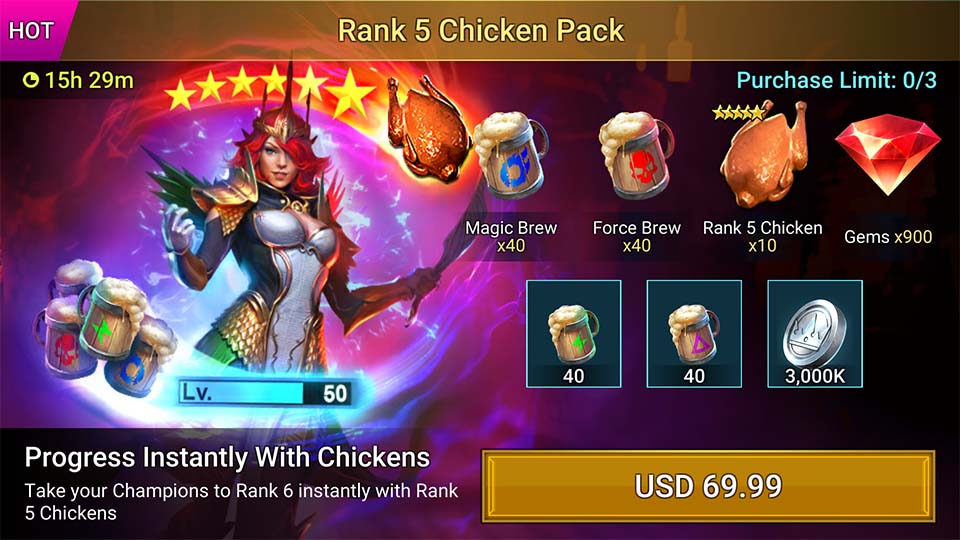 Raid Shadow Legends List of Offer Packs Guide - AyumiLove