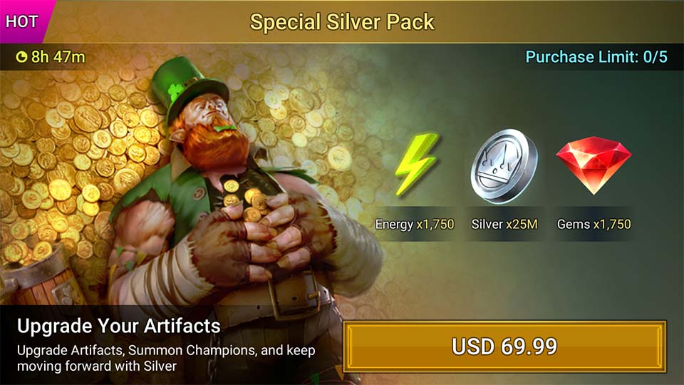 Raid Shadow Legends List of Offer Packs Guide - AyumiLove